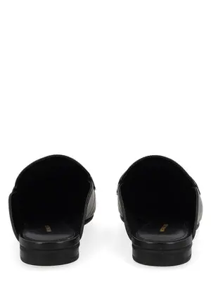 Michael Kors Mckenzie Leather Mules