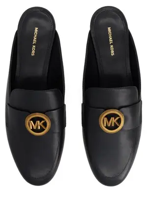 Michael Kors Mckenzie Leather Mules