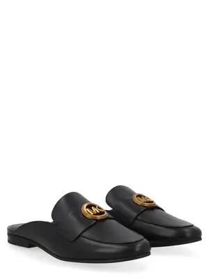 Michael Kors Mckenzie Leather Mules