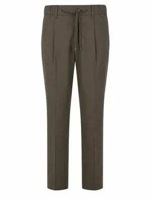 Herno Pantalone In Cotone - Green