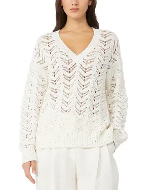 Max Mara Mstfelino V Neck Sweater