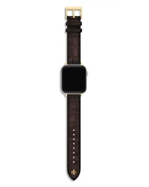 Tory Burch Kira Leather Band For Apple Watch