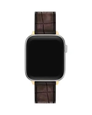 Tory Burch Kira Leather Band For Apple Watch