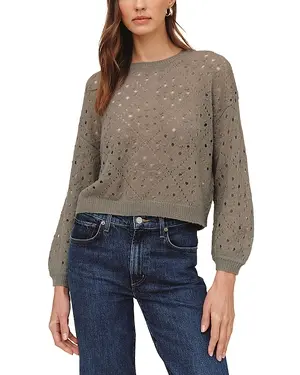 Bella Dahl Balloon Sleeve Sweater - Shadow Moss