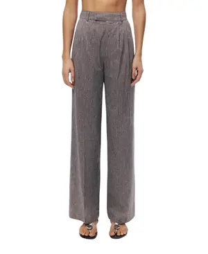NOCTURNE Wide Leg Tailored Pants