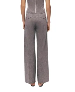 NOCTURNE Wide Leg Tailored Pants