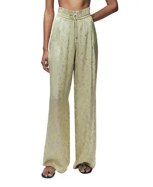 NOCTURNE Printed Wide Leg Trousers - Multi-colored