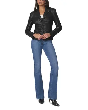 Joe's Jeans The Fitted Faux Leather Blazer