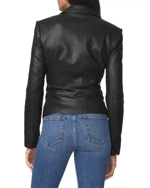 Joe's Jeans The Fitted Faux Leather Blazer