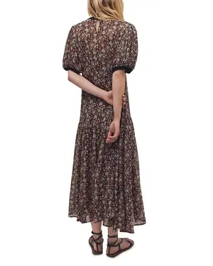 Free People Courtside Crush Floral Print Maxi Dress