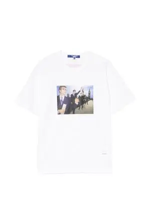 Junya Watanabe The Face Blur T-shirt - White