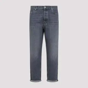 Brunello Cucinelli 100% Cotton Jeans - Grey