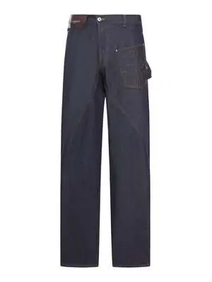 JW Anderson Broad Embroidered Belt Loops With Tool Pocket
