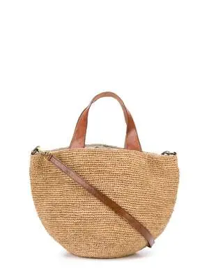 IBELIV Chic Raffia Mini Bag - Ecru