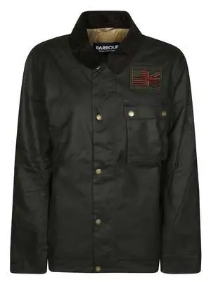 BARBOUR INTERNATIONAL Workers Wax Jacket - Verde