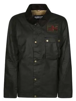 BARBOUR INTERNATIONAL Waxed Utility Jacket - Verde