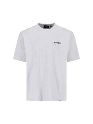 REPRESENT Cotton Logo T-shirt For - Grey