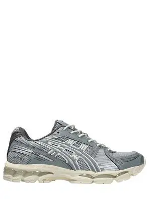 Asics Synthetic Leather Lace-up Sneakers - Grey