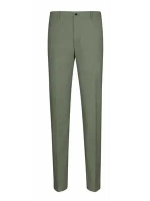 NINE:INTHE:MORNING Modern Fit Trousers - Green