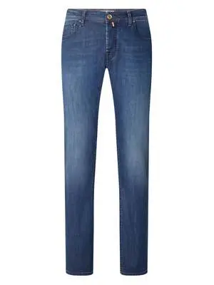 JACOB COHЁN Slim-fit Five-pocket Jeans - Denim Blue