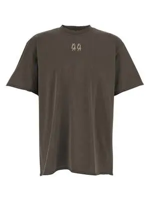 44 LABEL GROUP Stylish Mini T-shirt For - Grey