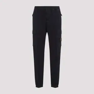 Stone Island Regular Straight-leg Cotton Cargo Trousers