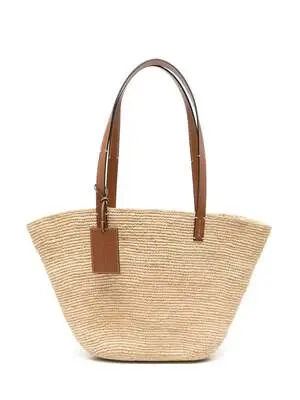 Manebí Raffia Tote Bag - Beige