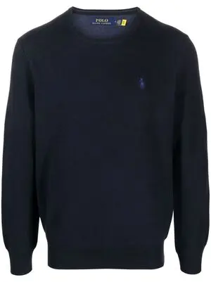 Ralph Lauren Classic Knit Sweater For P26 Season - Navy