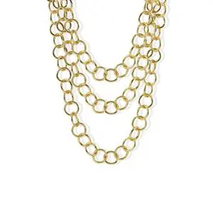 Argento Vivo The Leonette Layered Necklace - Gold