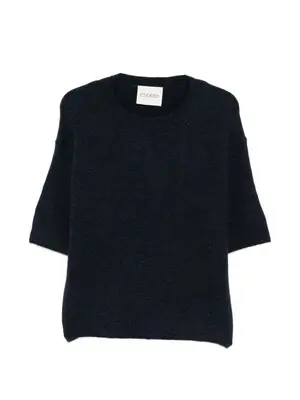 Closed Wool Crewneck Sweater - Blue