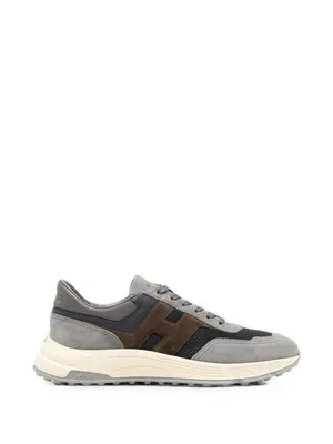 Hogan Hyperlight Leather Sneakers - Grey