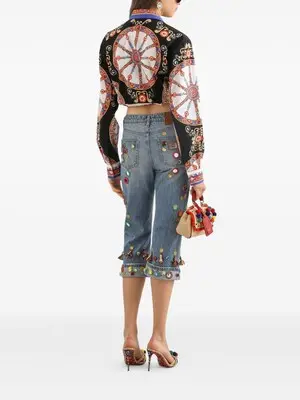 Dolce & Gabbana Carretto Print Cotton Shirt