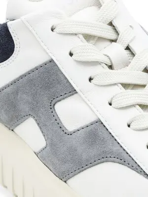 Hogan H-stripes Leather Sneakers