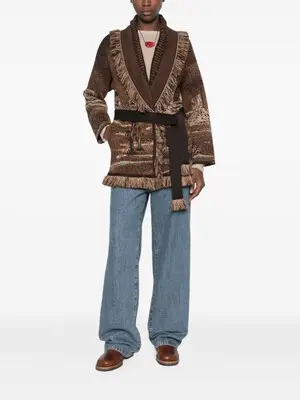 Alanui Wild Wild Wool Cardigan