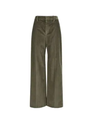 Brunello Cucinelli Velvet Wide-leg Trousers