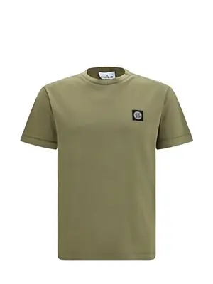 Stone Island Logo T-shirt - Green
