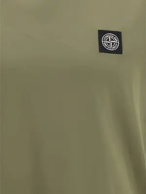 Stone Island Logo T-shirt - Green
