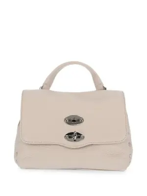 ZANELLATO Postina Daily Baby Leather Handbag - White