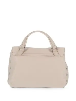ZANELLATO Postina Daily Baby Leather Handbag - White