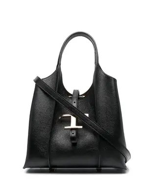 TOD'S Mini Leather Shopping Bag