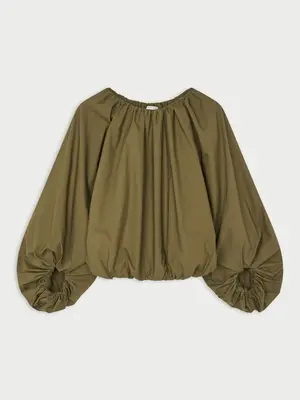 BY MALENE BIRGER By Malene Birger Semara Organic Cotton Blouse Hunt
