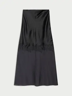 BY MALENE BIRGER Angelina Maxi Skirt - Black