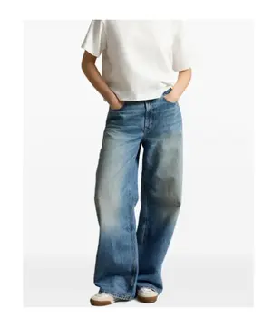 Polo Ralph Lauren Wide-leg Cotton Jeans