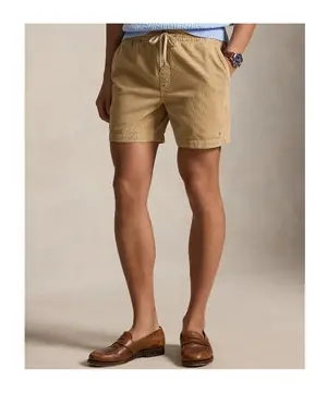 Polo Ralph Lauren Elastic Waist Shorts With Drawstring