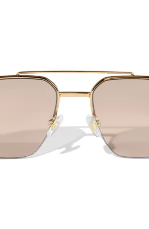 COSSINO Charlie Aviator Sunglasses - Amber