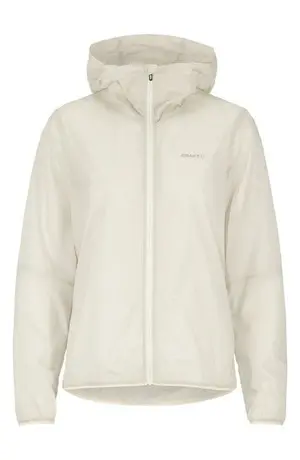 CRAFT Packable Windbreaker Jacket With Hood - Tofu
