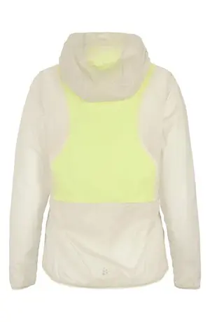 CRAFT Packable Windbreaker Jacket With Hood - Tofu