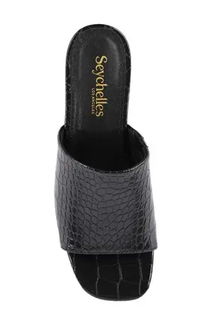 Seychelles Pepper Slide Sandal - Black