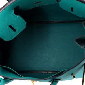 Hermès Birkin Handbag Epsom With Gold Hardware 30 - Blue