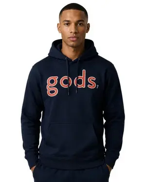 AMIR JAMES CLOTHIERS Gods Essential Hoodie - Navy